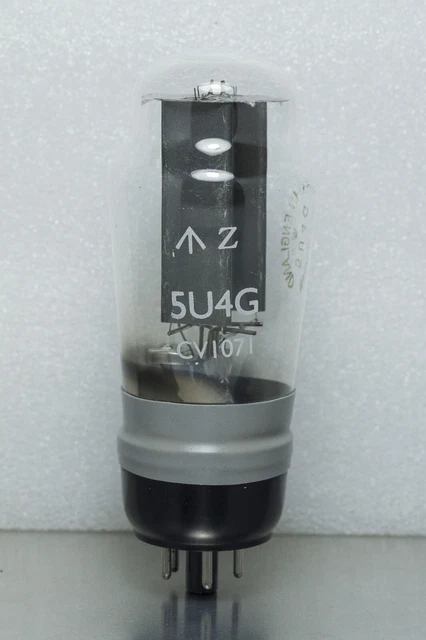 1X MARCONI 5U4G Valve Tube Black-base Cup-getter Eq U52 CV575 VT-244 VU71 274B £300.00 - PicClick UK