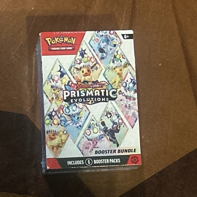POKÉMON TCG SCARLET & Violet Prismatic Evolutions Booster Bundle ...