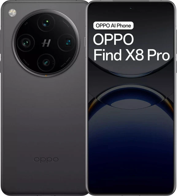 OPPO FIND X8 Pro (Noir 512 Go 16 Go RAM) 6,78" Dimensity 9400 NFC Global Version EUR 1.506,16 ...