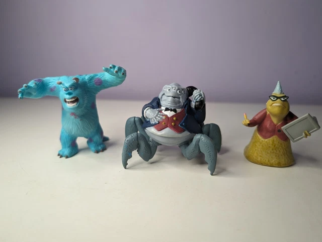 RARE VINTAGE 2001 Disney Pixar Mini Monsters Inc Figures Hasbro £9.95 ...