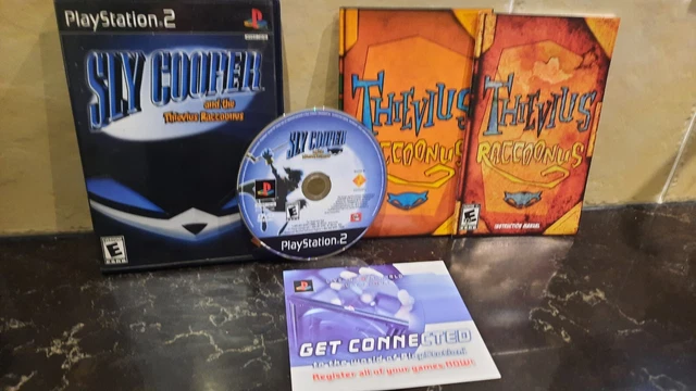 SLY COOPER AND the Thievius Raccoonus PS2 (Sony Playstation 2) CIB ...