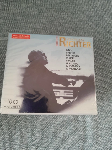 BOX 10 CD Sviatoslav Richter Edition Sviatoslav Richter 74321 29460 2 EUR 99,00 - PicClick FR
