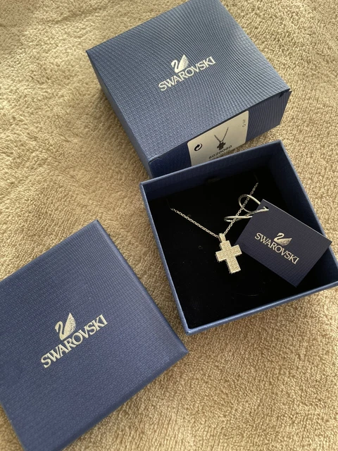 SWAROVSKI KETTE ORIGINAL mit Kreuz Anhänger | Neu & OVP EUR 38,50 - PicClick DE