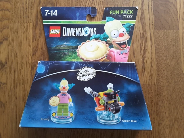 LEGO DIMENSIONS KRUSTY THE CLOWN 71227 THE SIMPSONs - Great Condition ...