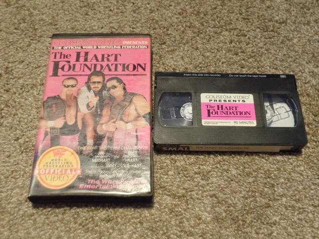 WWF THE HART FOUNDATION wrestling COLISEUM VIDEO vhs $99.62 - PicClick CA
