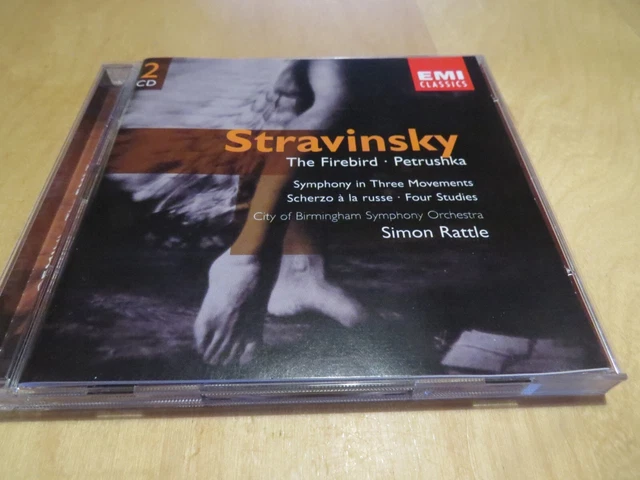 STRAVINSKY - THE Firebird/Petrushka (2003) - 2 x CD - Simon Rattle/CBSO ...