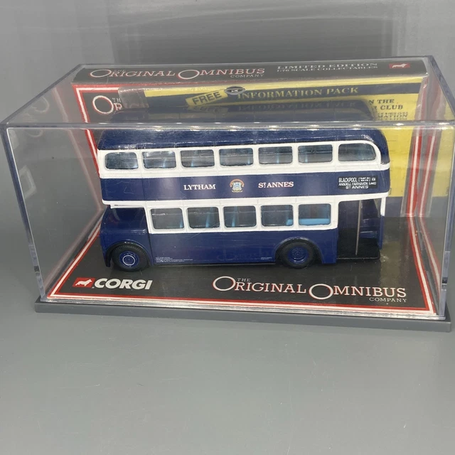 CORGI THE ORIGINAL Omnibus Ltd Edition 1:76 Scale Leyland PD2 - Lytham ...