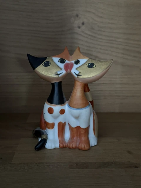 GOEBEL ROSINA WACHTMEISTER Katzen Due Amici Figur Sammelfigur Gold Katze Deko EUR 2,33 - PicClick DE