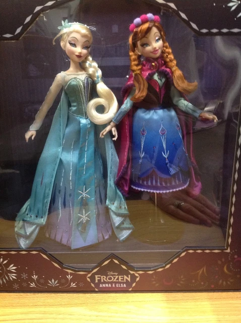 DISNEY ANNA AND Elsa Frozen Limited Edition Doll Set £400.00 - PicClick UK