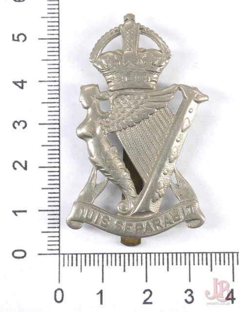 VINTAGE ORIGINAL - Royal Irish / Ulster Rifles cap badge with slider ...