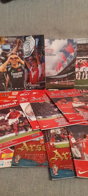 23 ARSENAL HOME Programmes & Handbooks 1970s to 2023 £12.99 - PicClick UK