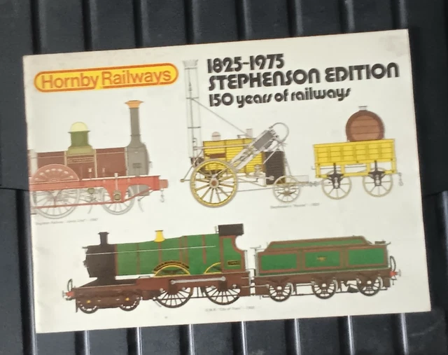 HORNBY RAILWAYS CATALOGUE 1825-1975 Stephenson 150 Years of Railways ...