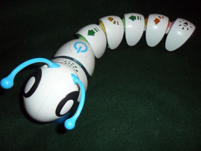 FISHER PRICE CODE A PILLAR Electronic Caterpillar Coding Toy Head & 5 ...