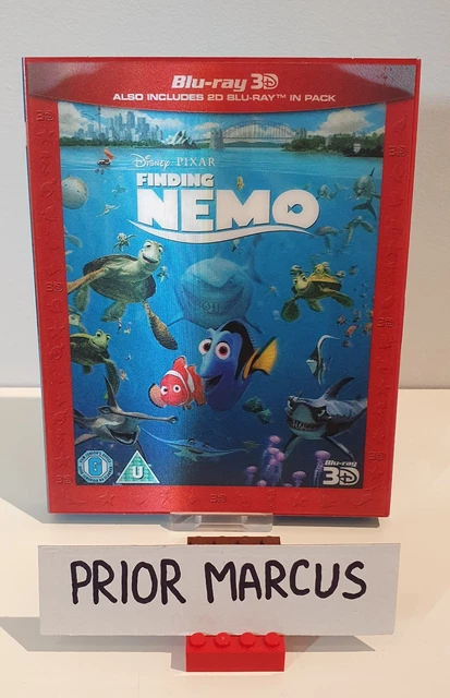 FINDING NEMO BLU-RAY 3D + 2D Blu-ray (2013) 3D Slip Cover - All Regions ...