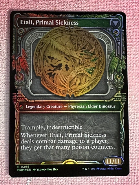 MTG ETALI, PRIMAL CONQUEROR - Vitrine #0298 ** FEUILLE ** NEUF MOM EUR ...