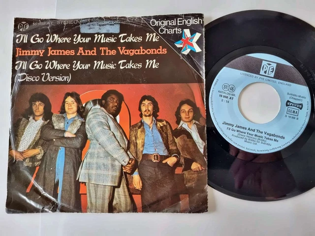JIMMY JAMES & The Vagabonds - I'll go where your music takes me 7 ...