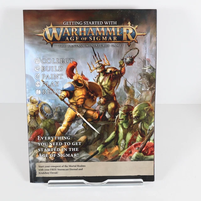GETTING STARTED WITH Warhammer Age of Sigmar Book/Magazine - UK Seller ...