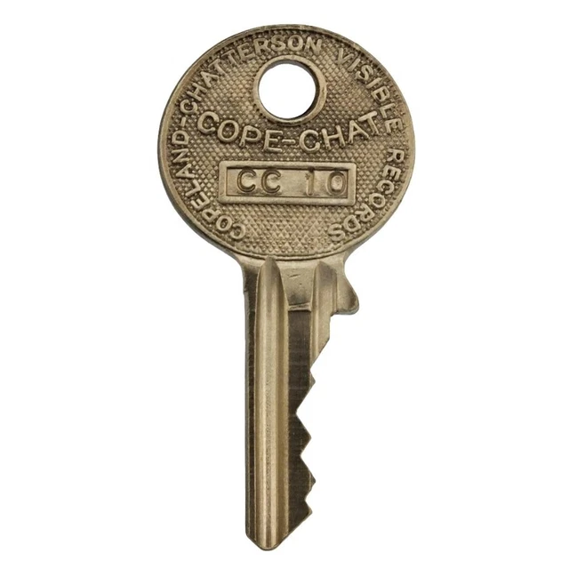 COPE CHAT KEY CC10 1960's - Copeland Chatterson YALE Key Vintage Key ...