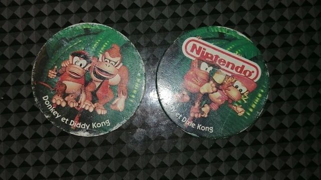 LOT POGS NINTENDO Donkey Kong Choco Pops Kellog's caps set EUR 2,00 ...