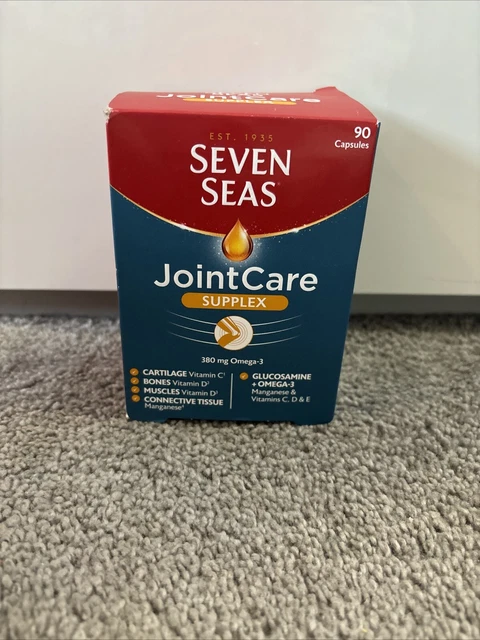 SEVEN SEAS JOINTCARE Supplements, Supplex, 90 High Strength Capsules ...