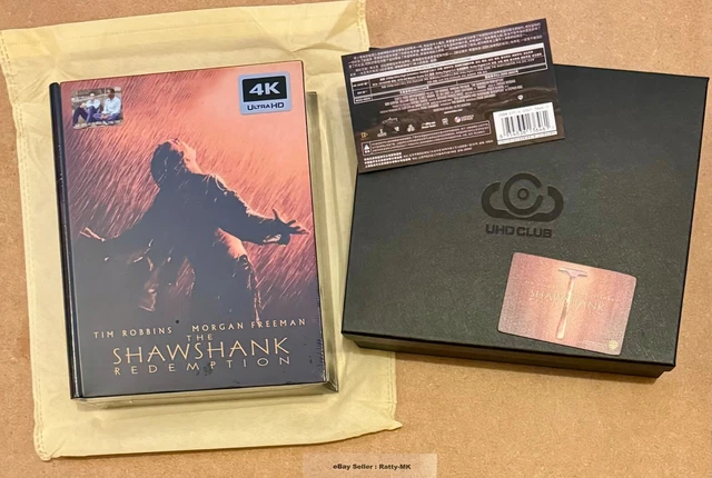 THE SHAWSHANK REDEMPTION - Uhd Club 4K + Blu Ray Wooden Box Set # Uc 25 ...