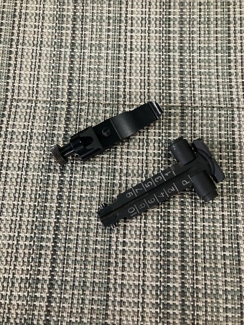 VINTAGE RIFLE CARBINE Ladder Adjustable Rear Sight Gun Parts EUR 27,71 ...