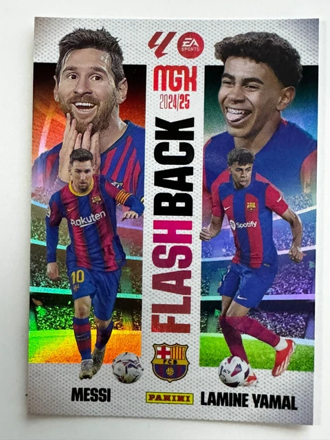 2024-25 PANINI MEGACRACKS Flashback Messi - Lamine Yamal EUR 5,00 ...