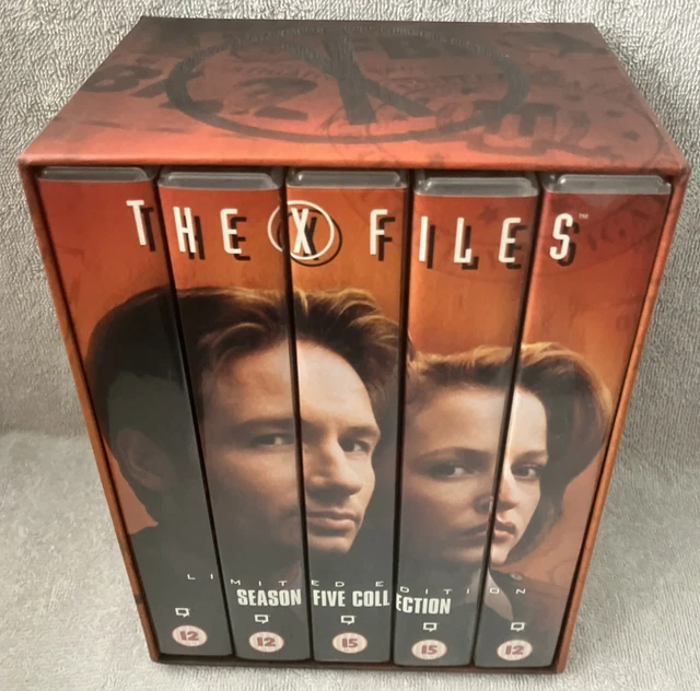 THE X FILES Season 5 Complete VHS 1998 5 Video Tapes £7.99 - PicClick UK