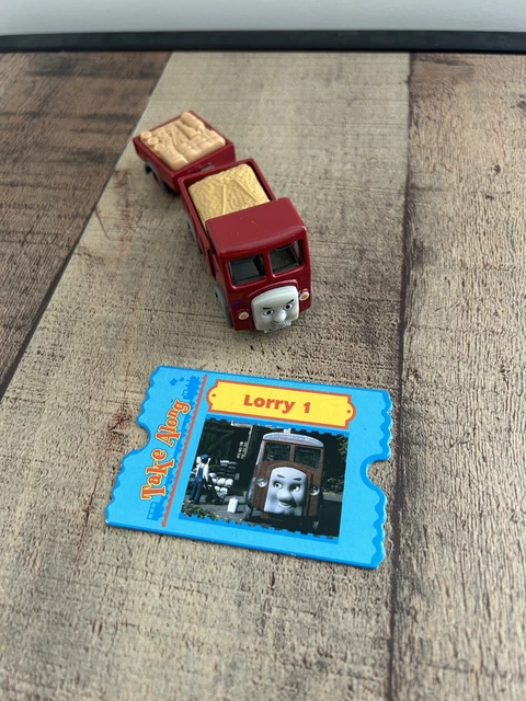 THOMAS & FRIENDS LEARNING CURVE TAKE ALONG Lorry 1 With Collector Card ...