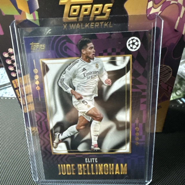 TOPPS UCC GOLD 2024/25 Jude Bellingham Real Madrid Elite Card £4.87 - PicClick UK