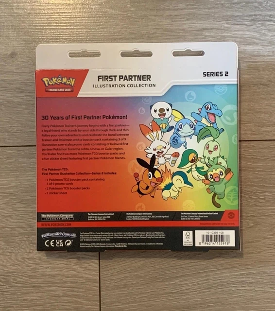 POKÉMON TCG FIRST Partner Illustration Collection Series 2 New Sealed ...