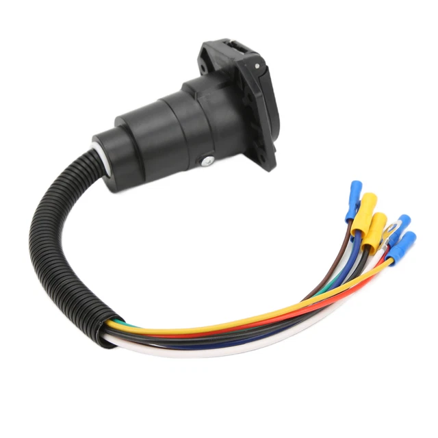 SLK TRAILER WIRING Adapter 7 Way Blade Connector Cable Plug With ...