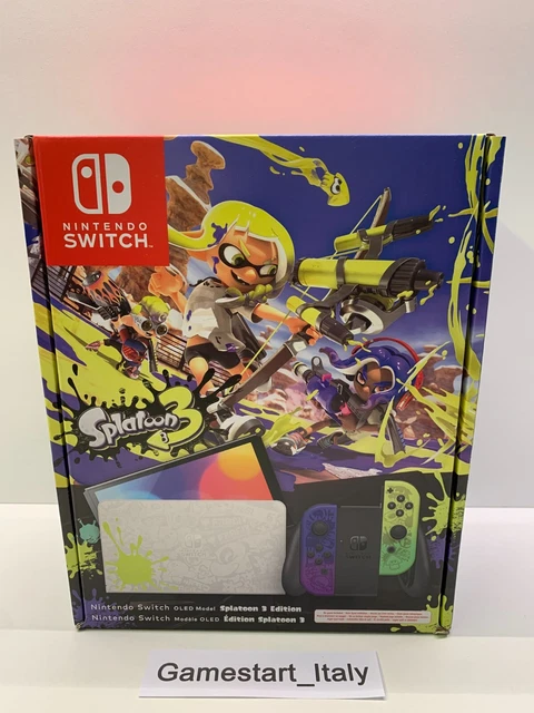 CONSOLE NINTENDO SWITCH Oled Model Splatoon 3 Edition - New Nuova Pal ...