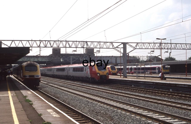 35MM RAILWAY SLIDE - HST Class 43. 43080 with 221126 & 175110 ...