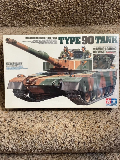 TAMIYA TYPE 90 Japan Ground Self Defense Force Tank - 1/35 - New EUR 35 ...