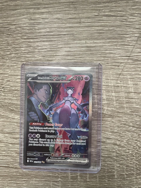 POKÉMON DESTINED RIVALS Team Rocket’s Mewtwo EX SIR 231/182 $480.00 ...
