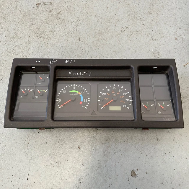 VOLVO B7TL BUS Coach Dashboard with unknown fault for spares or repair ...