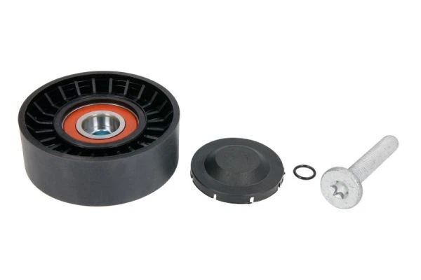 NEW DEFLECTION/GUIDE PULLEY, V-ribbed belt for BMW:E65,E66,E67,E83,X3 ...