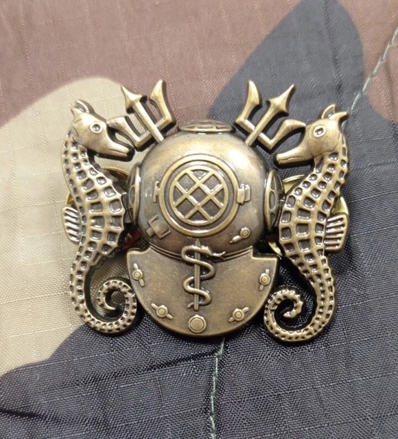 SERVICE DE SANTÉ Certificat d’Infirmier Hyperbariste Hippocampe EUR 30 ...