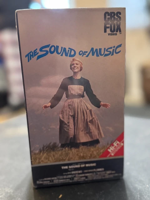 THE SOUND OF Music SEALED VHS 2-Tapes 1986 CBS/ Fox Video Julie Andrews ...
