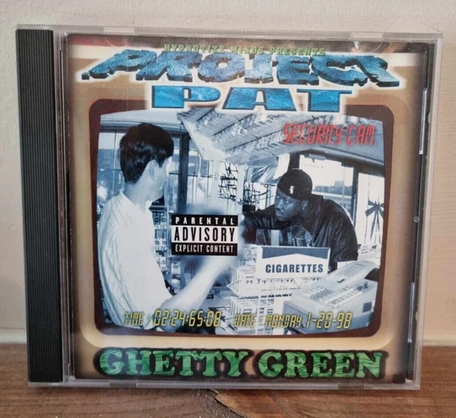 PROJECT PAT - Ghetty Green - CD Rare OOP Three 6 Mafia Juicy Memphis ...