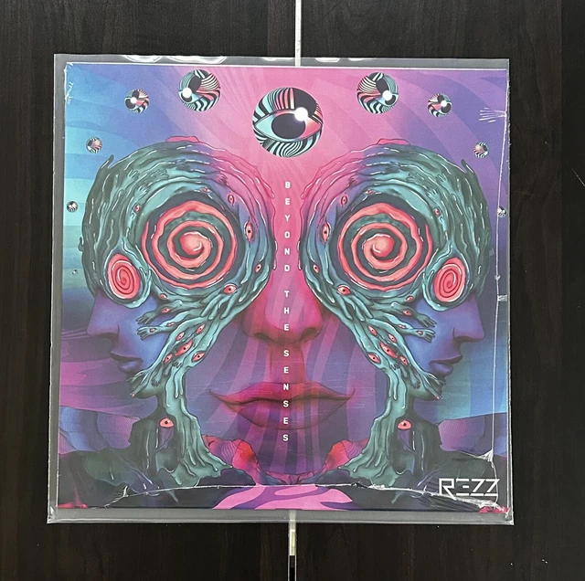 REZZ - BEYOND The Senses Vinyl LP (2019 Translucent Blue) FACTORY ...