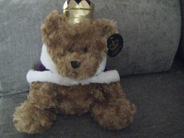 WHSMITH CORONATION BEAR, Medium Plush Soft Toy, BNWT £9.00 - PicClick UK