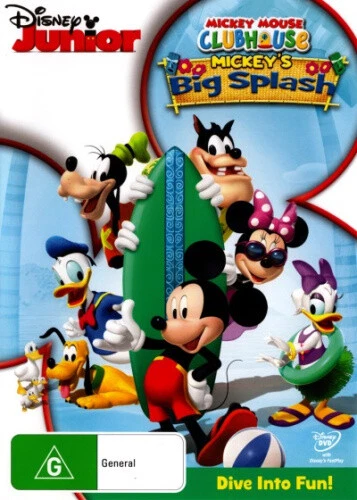 MICKEY MOUSE CLUBHOUSE: Mickey's Big Splash [Region 4] - DVD - New EUR ...