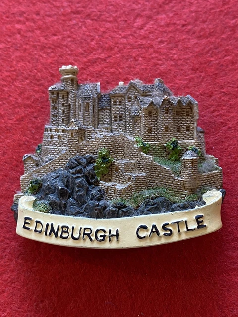 SOUVENIR FRIDGE MAGNET - Edinburgh Castle Scotland 🏴󠁧󠁢󠁳󠁣󠁴󠁿 £2.75 ...