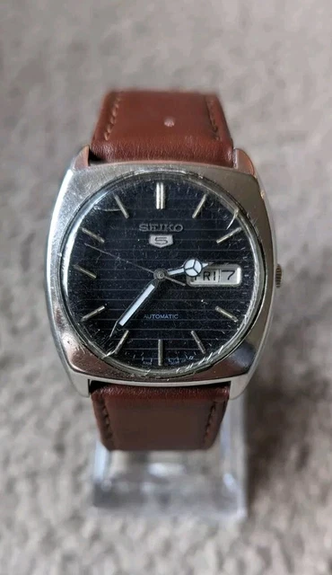 RARE VINTAGE 1980'S Seiko 5 Automatic Men Casual Watch working EUR 70 ...