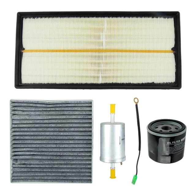 ENHANCE ENGINE PERFORMANCE with Cabin Oil and Fuel Filter Set (4 Pieces ...