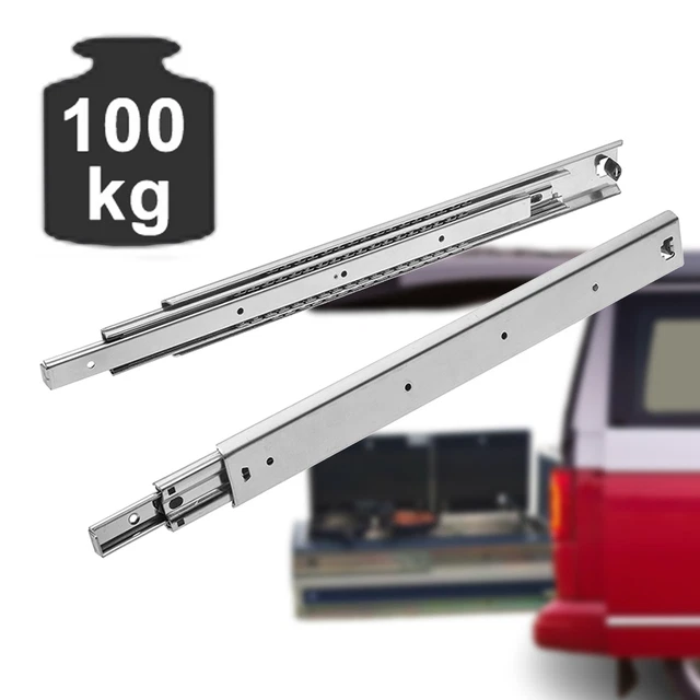 HEAVY-DUTY PULL-OUT TELESCOPIC rail full pull-out heavy-duty rails ...