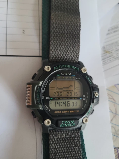 OROLOGIO CASIO PROTREK PRT-30 Vintage LCD EUR 120,00 - PicClick IT