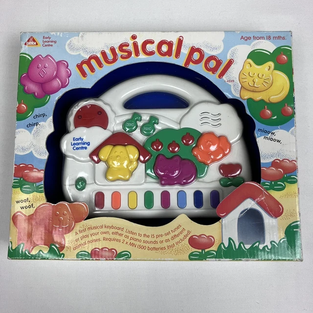 ELC MUSICAL PAL Piano Keyboard Original Box Fully Working Early ...